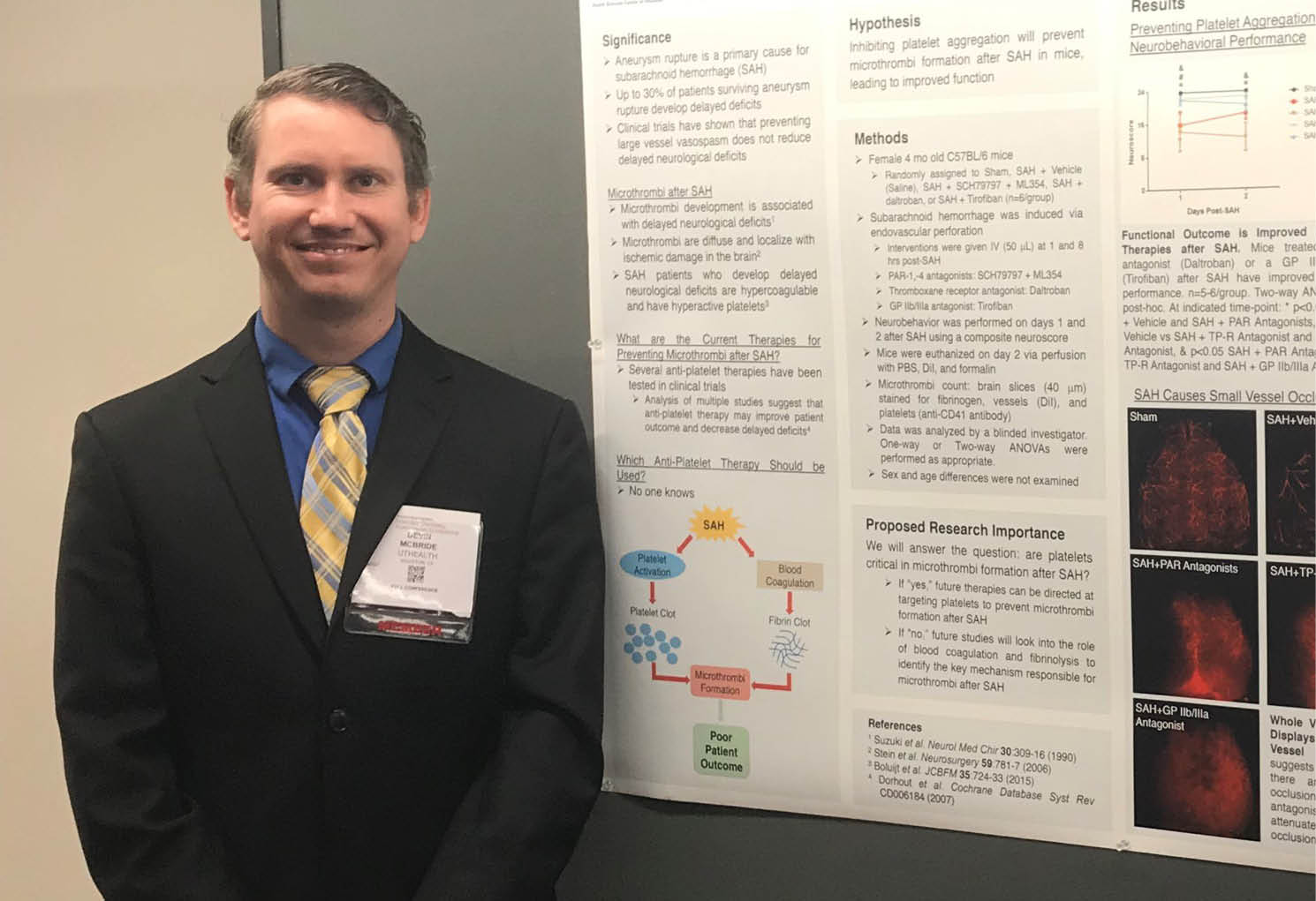 Meet Research Grant Recipient: Devin McBride - Brain Aneurysm Foundation